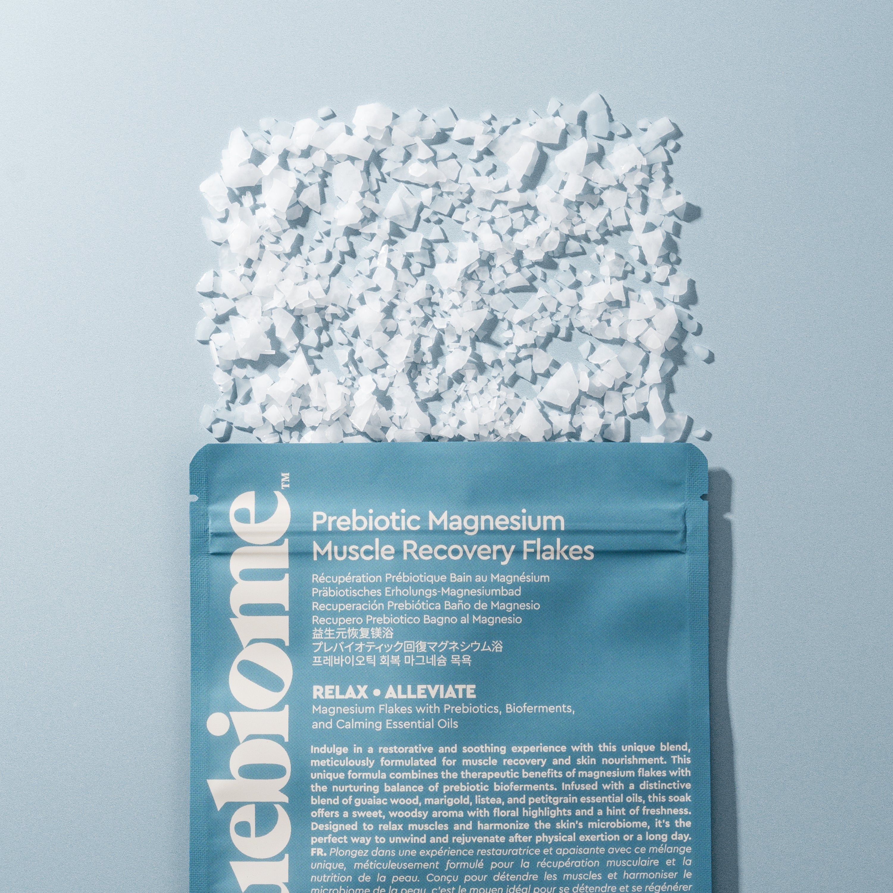 Prebiotic Magnesium Muscle Recovery Flakes | Nuebiome